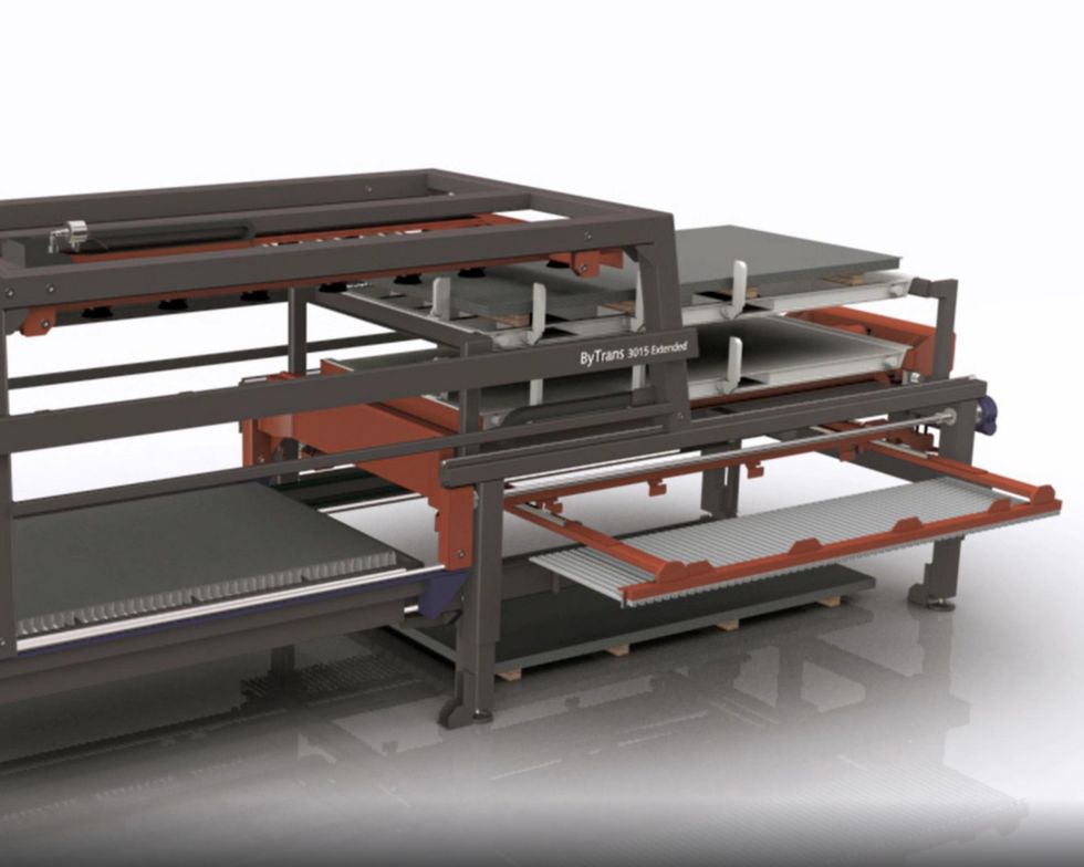 ByTrans & ByTrans Extended | Laser cutting automation | Bystronic